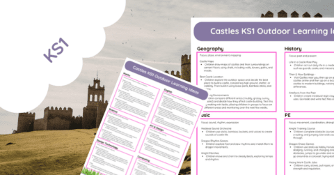 Castles KS1: Outdoor Learning Ideas | Muddy Puddles