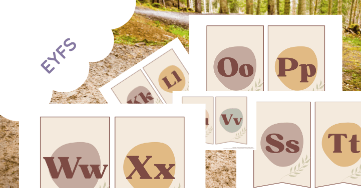 Early Years Outdoor Nature Signs | The Muddy Puddle Teacher